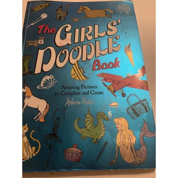 Doodle | Accessories | The Girls Doodle Book Amazing Pictures To ...